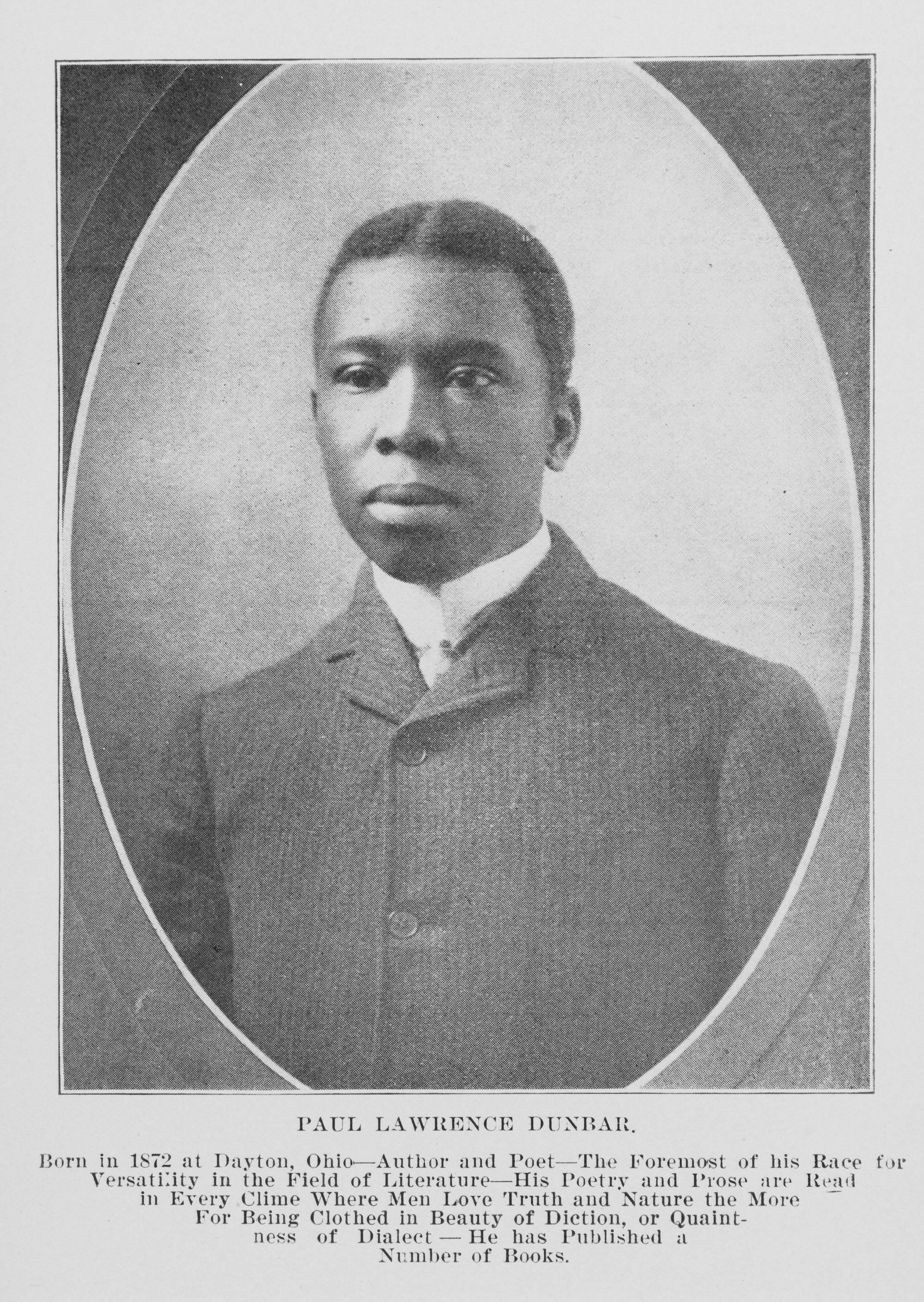 The brief but shining life of Paul Laurence Dunbar, a poet who gave ...
