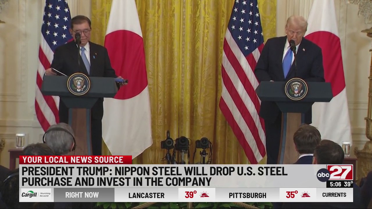 Nippon Steel will drop U.S. Steel purchase and invest in company