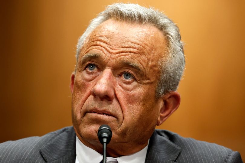 RFK Jr. caught putting bizarre blue fluid in drink - what is it?