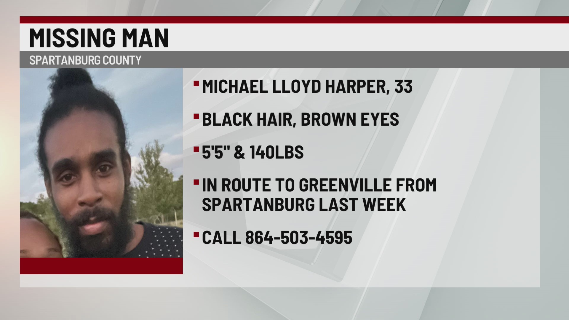 Man reported missing from Spartanburg Co.