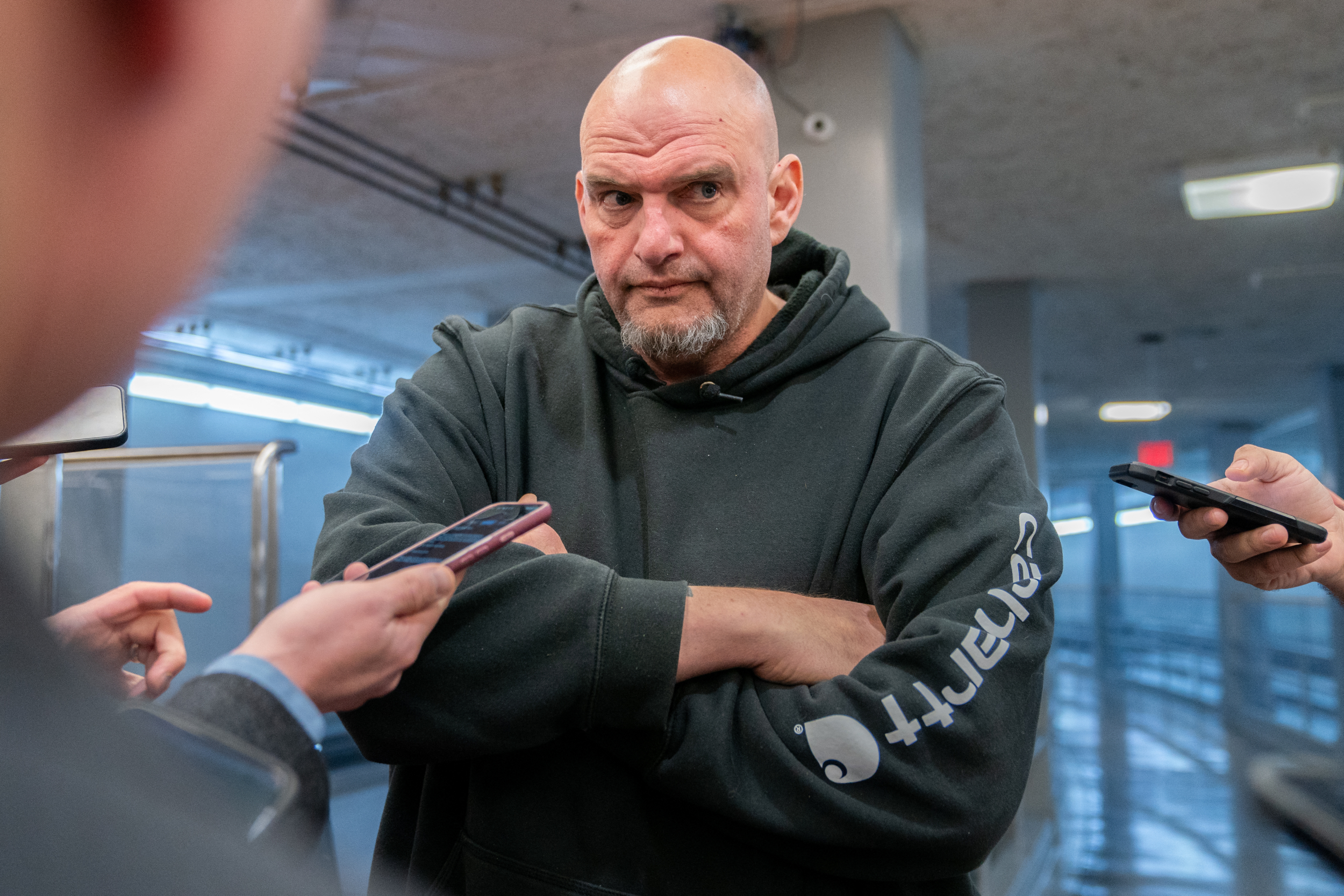 John Fetterman Is The Only Democrat To Vote Against Measure To Block ...