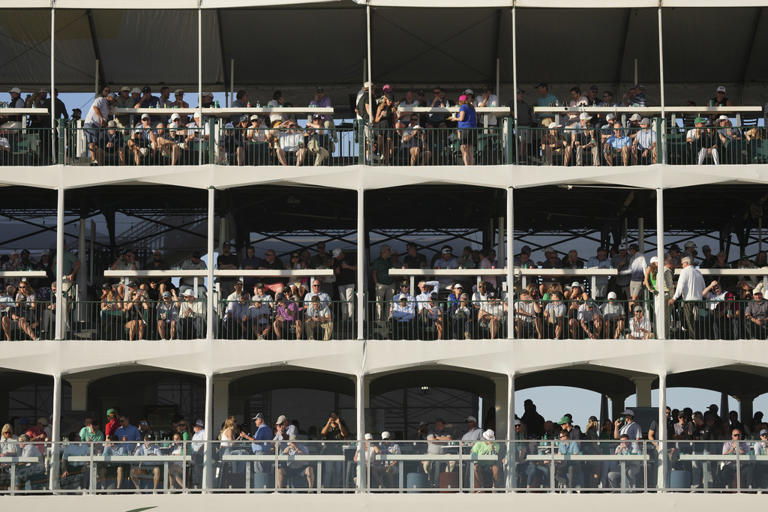 Emiliano Grillo sets off beer showers with an ace at the Phoenix Open's ...