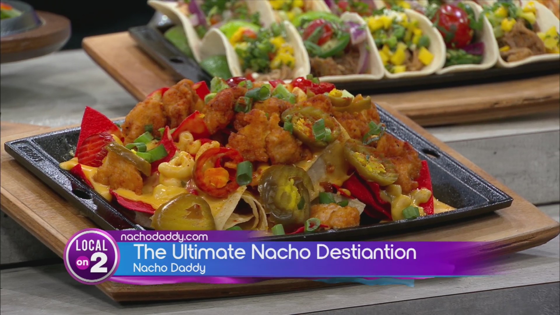 Nacho Daddy: Nachos, Scorpion Shots, & More!