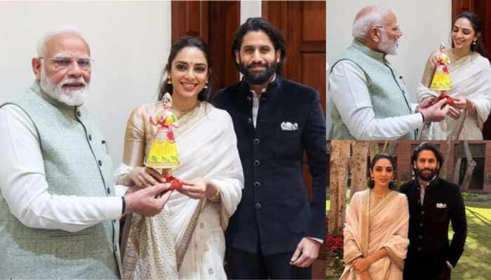 Sobhita Dhulipala Gifts Kondapalli Bommala Doll To PM Modi Surprised By ...