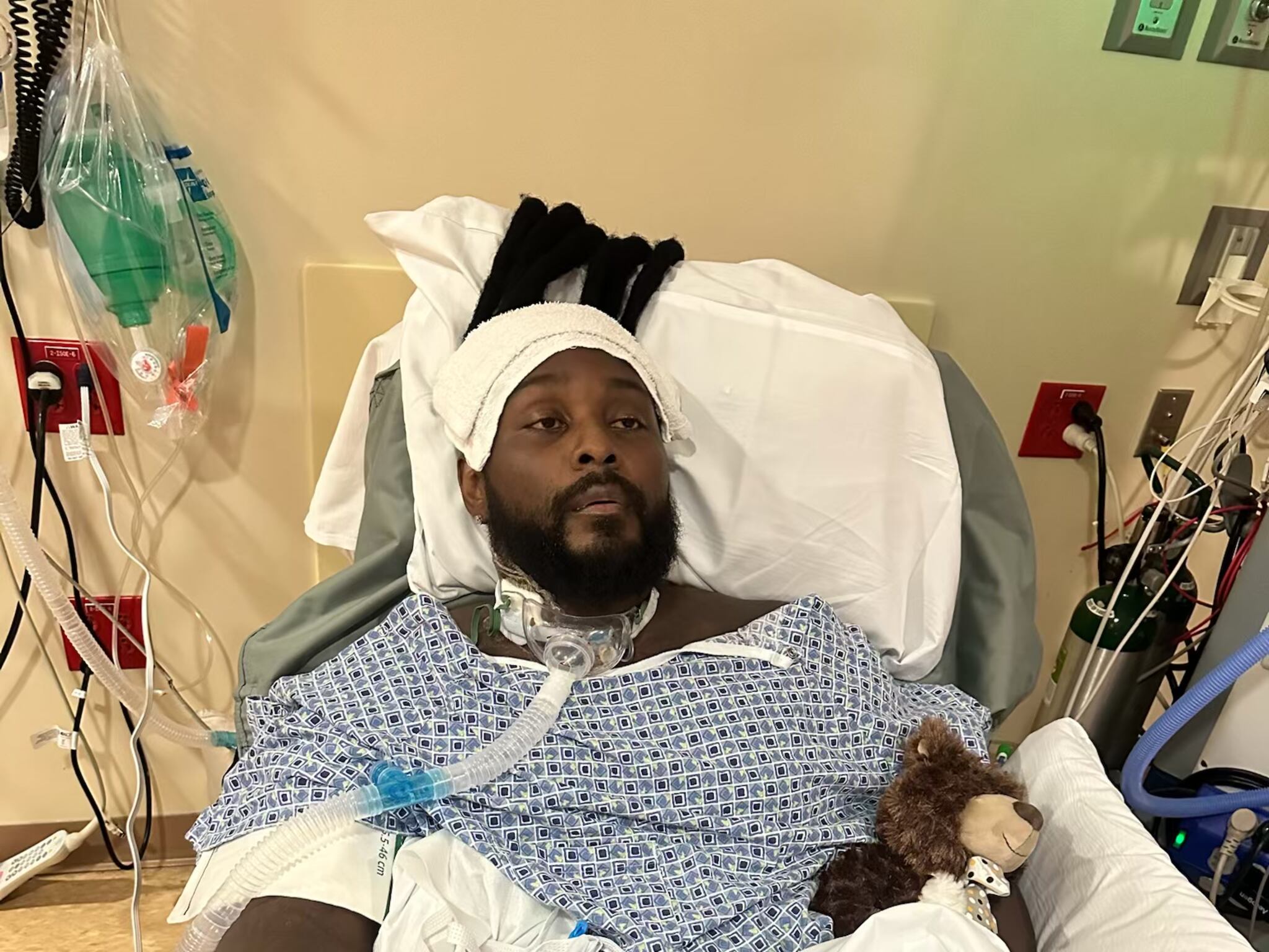 Famous bounty hunter shot in Akron home from the hospital after 4 months