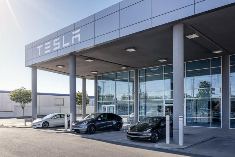 Tesla Store Hit With “Nazi Cars” Graffiti By Would-Be Arsonist