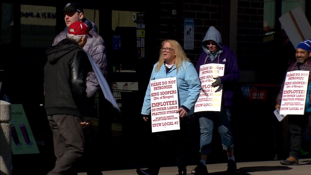 Some King Soopers shoppers cross picket lines in Colorado during strike ...