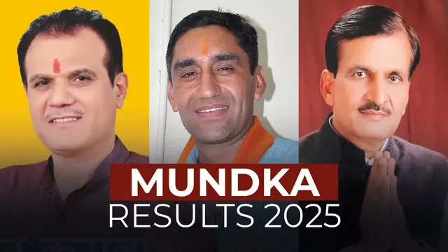 Mundka Election Results 2025 live updates: BJP's Gajender Drall wins ...