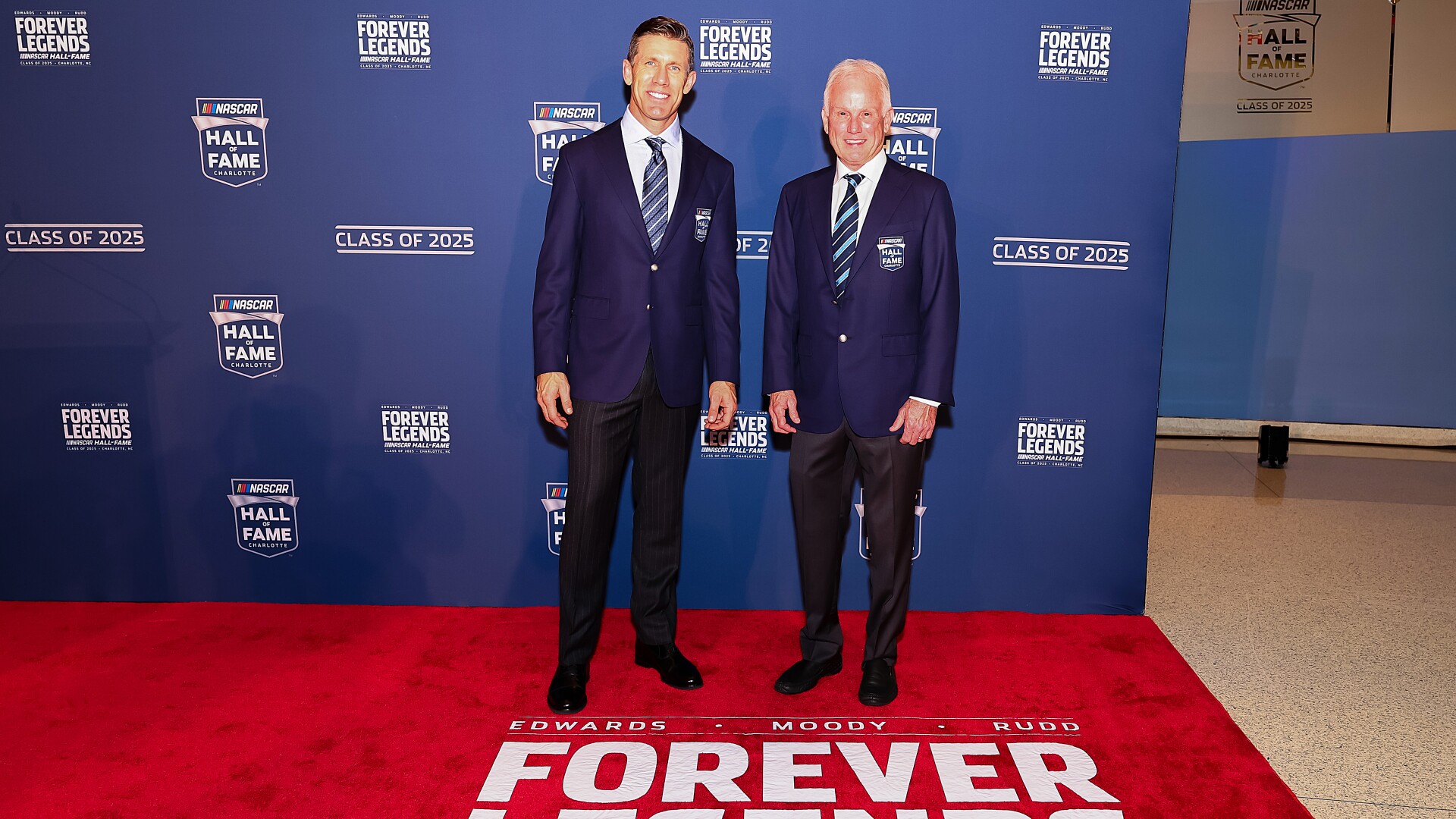 Carl Edwards, Ricky Rudd express gratitude with induction to NASCAR ...