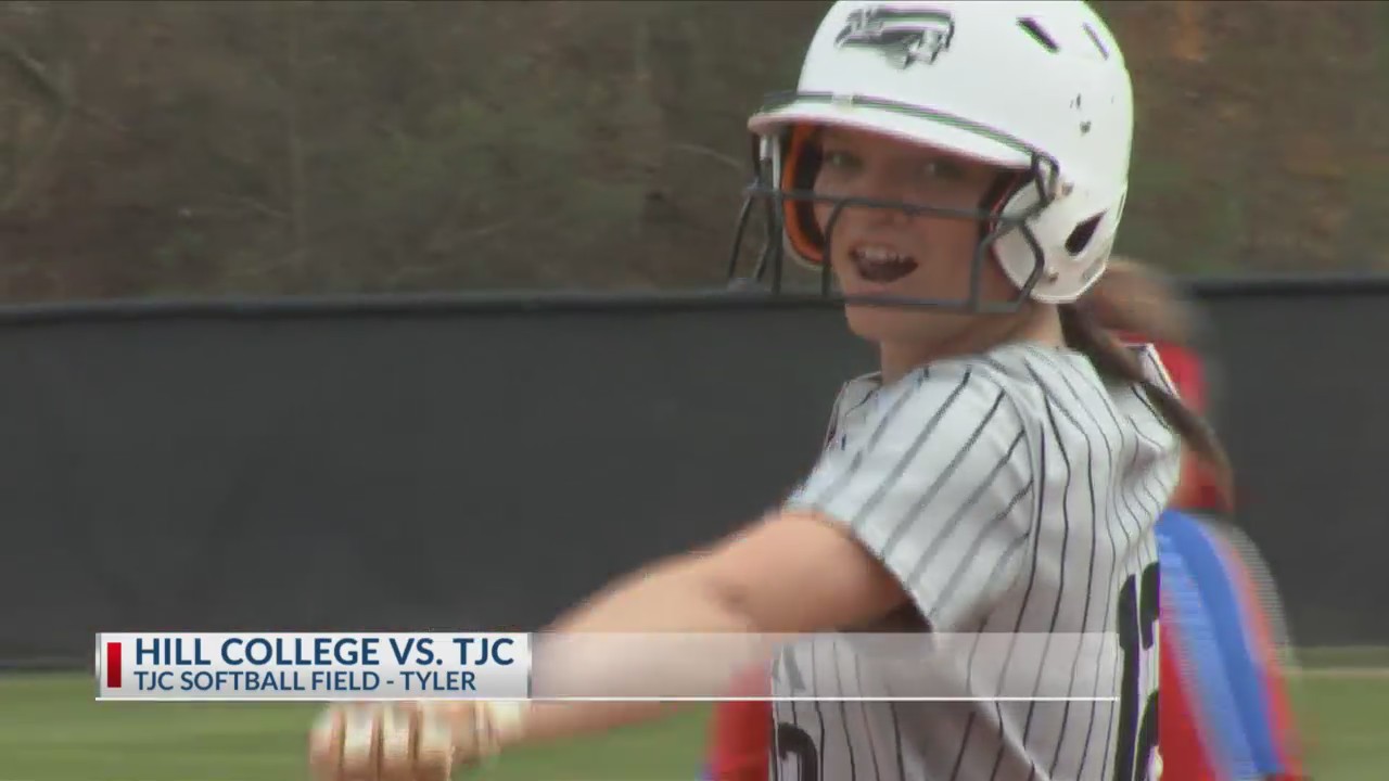 TJC Softball sweep Hill College