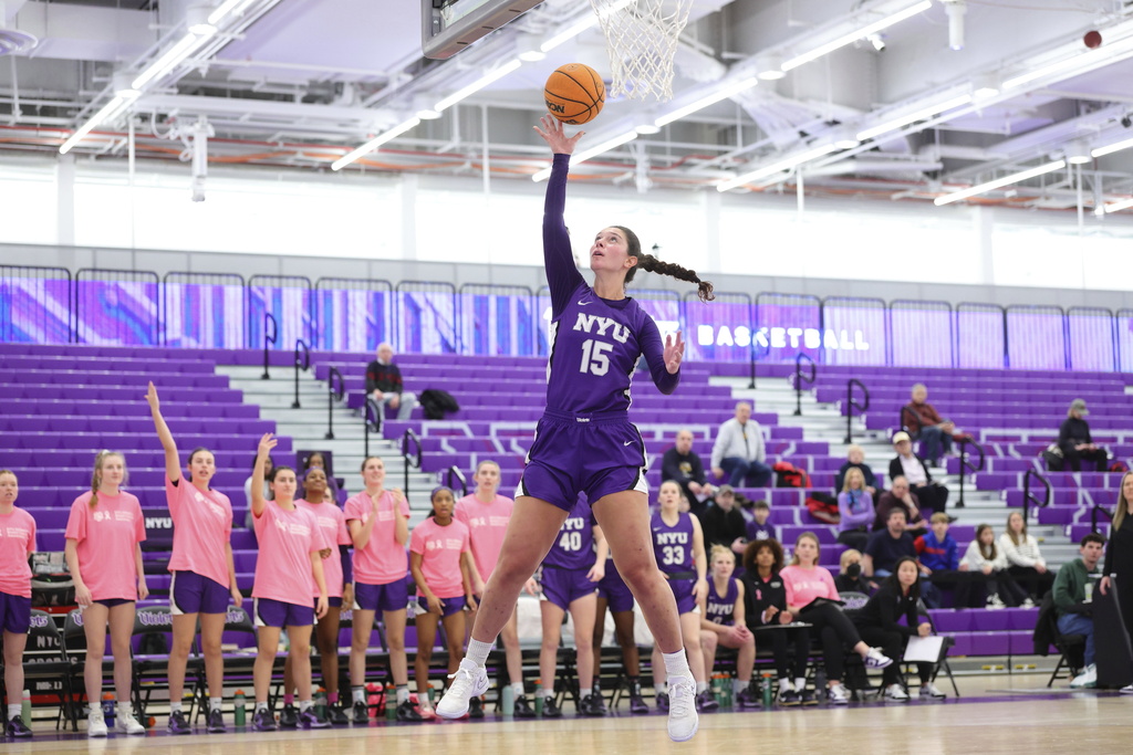 Defending Division III champion NYU women's basketball team runs its ...