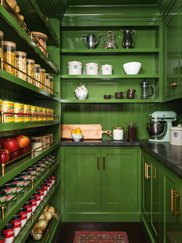 8 Kitchen Pantries with Big Personality