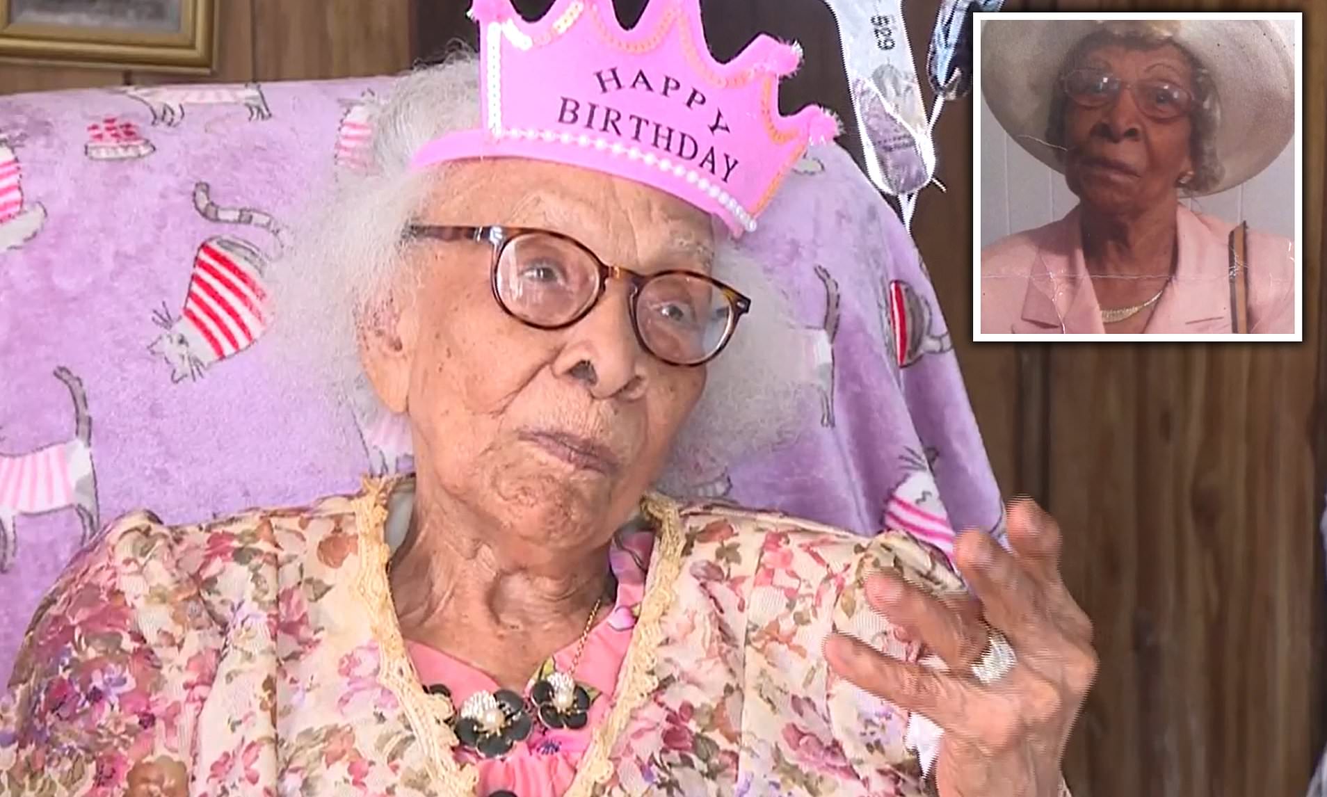Centenarian reveals the key to a long life as she turns 106 years old