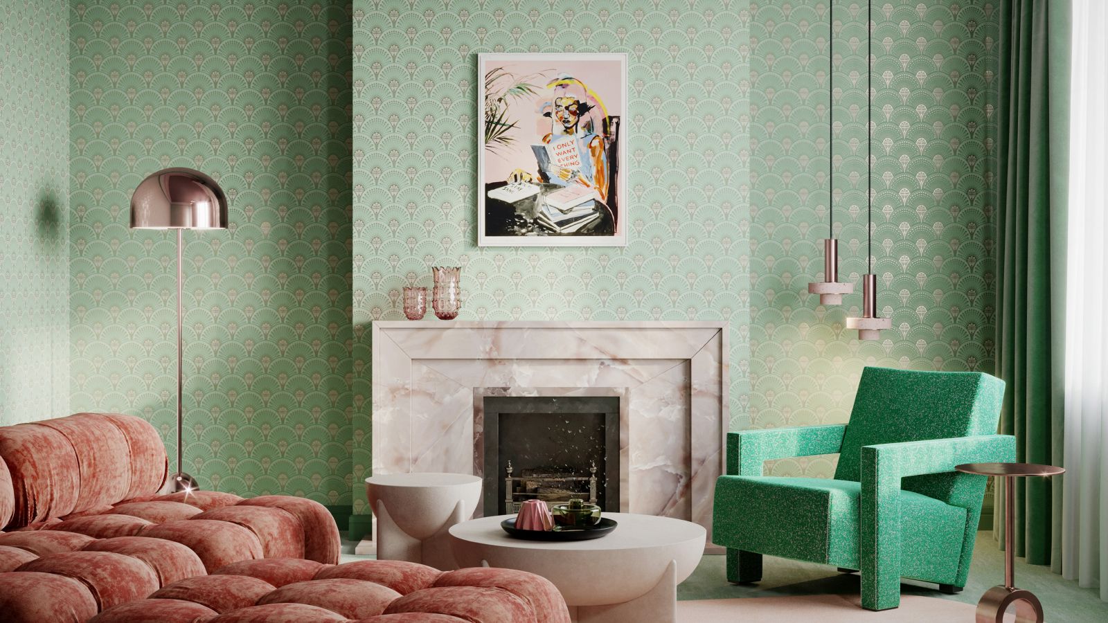 Can you put wallpaper on textured walls? Experts reveal it is indeed ...