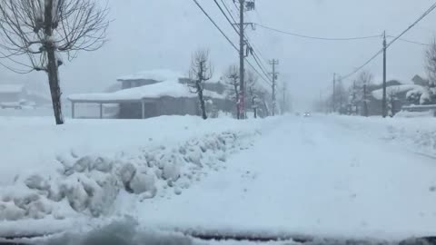 Japan: Strong Cold Wave Sweeps Across Country, Bringing Heavy Snow And ...