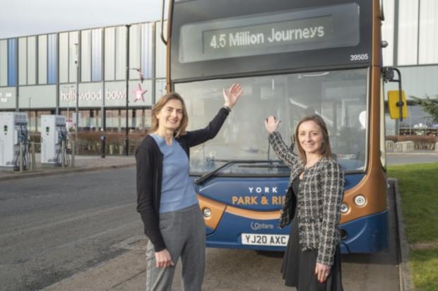 2024 revealed as busiest year for York's Park and Ride since 2017