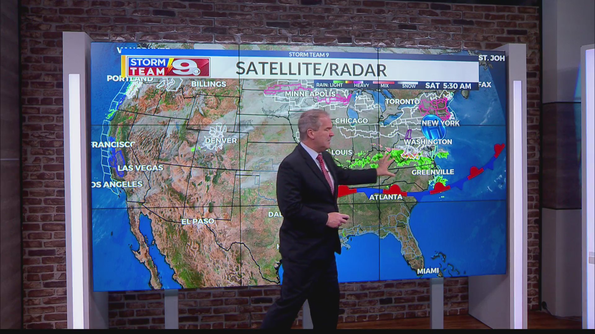 Unsettled Weather Pattern