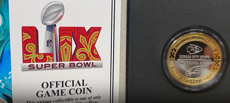Central Florida company creates official flip coins for Super Bowl 2025