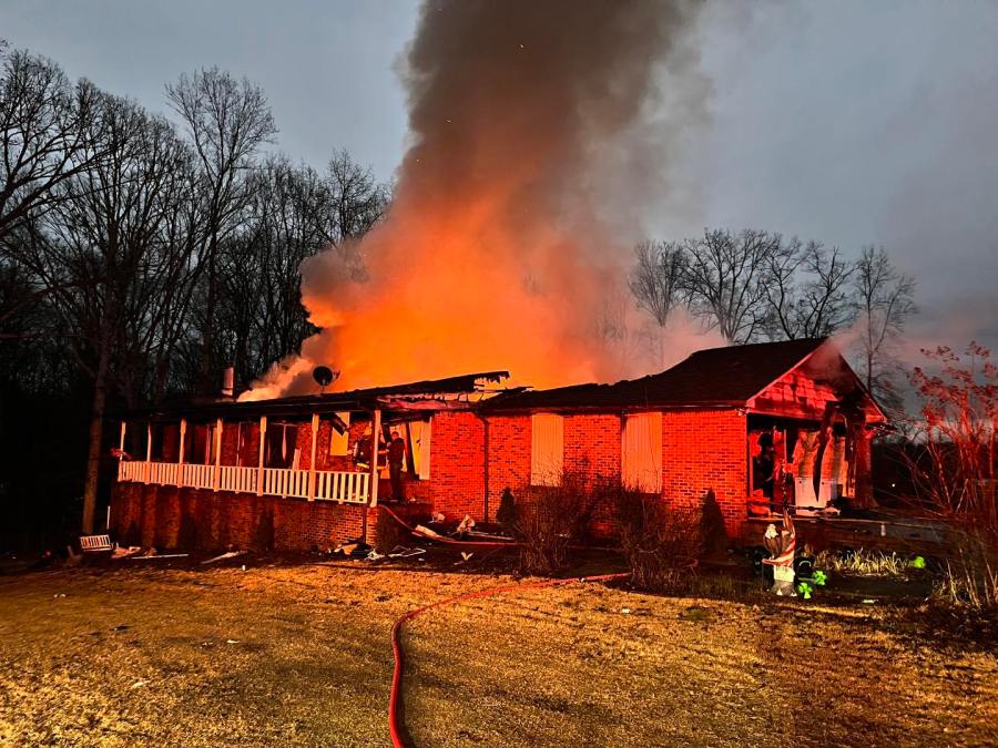 Multiple Franklin County agencies respond to house fire that left 2 ...