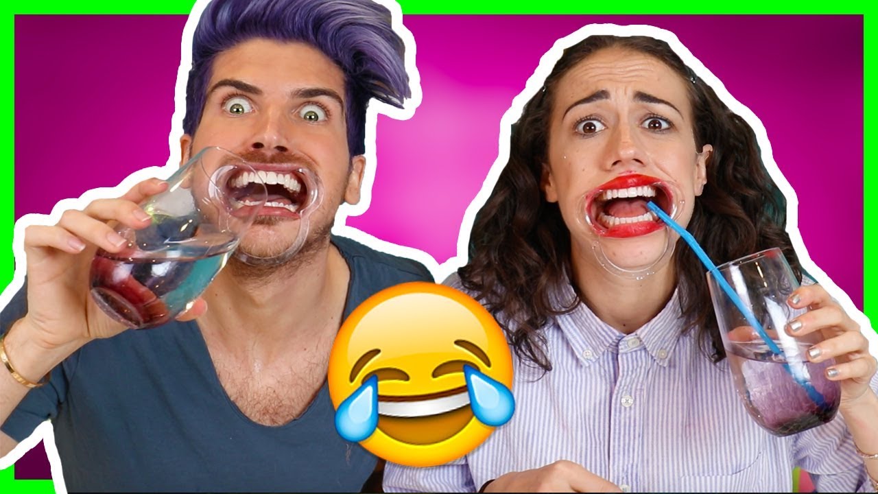YouTuber and Miranda Sings Take on the Mouth Guard Challenge!