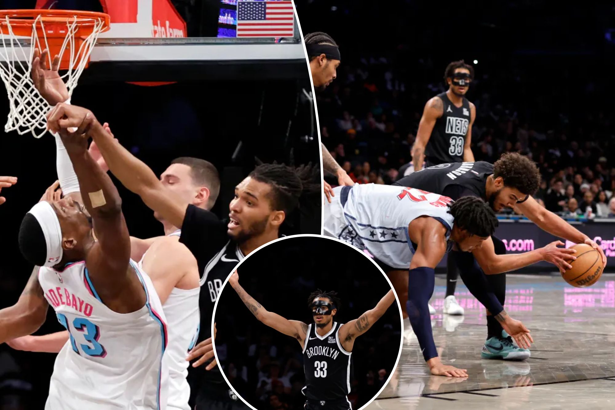 Nets beat new-look Heat for first post-trade deadline win on strength ...