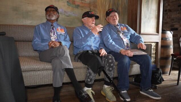 Three friends relish their record of attending every Super Bowl