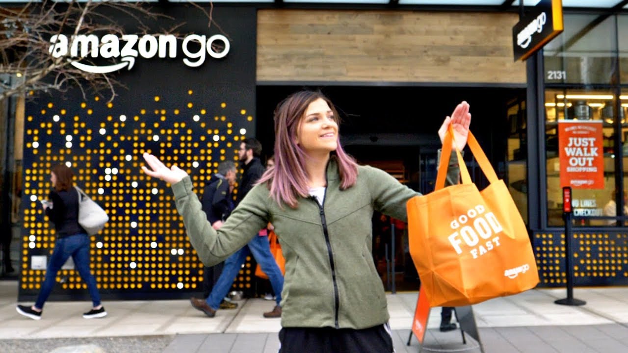 Shopping Trip Inside the New Amazon Go Cashierless Store