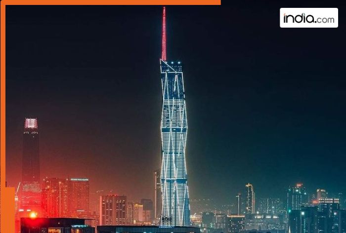 This is world's second tallest building after Dubai's Burj Khalifa, it ...