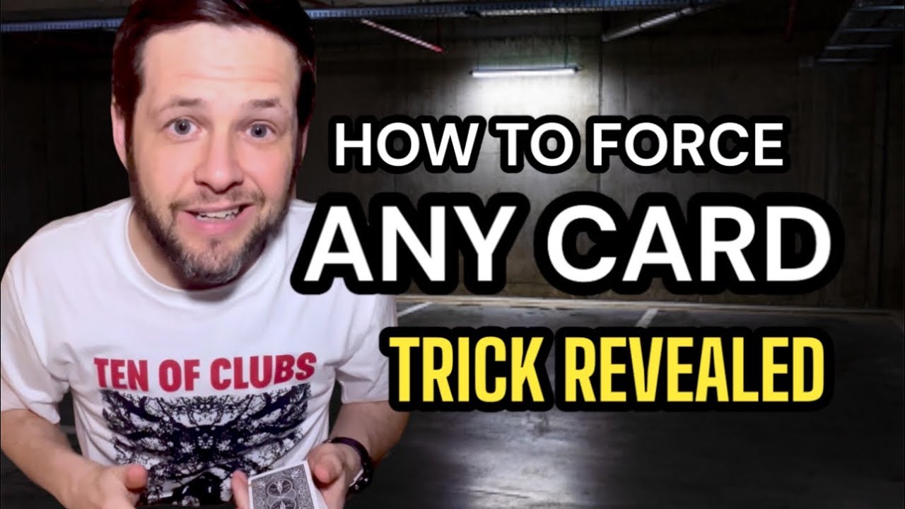 How to Force ANY Card (Tutorial) – Easy to Do Mind-Blowing Card Trick ...