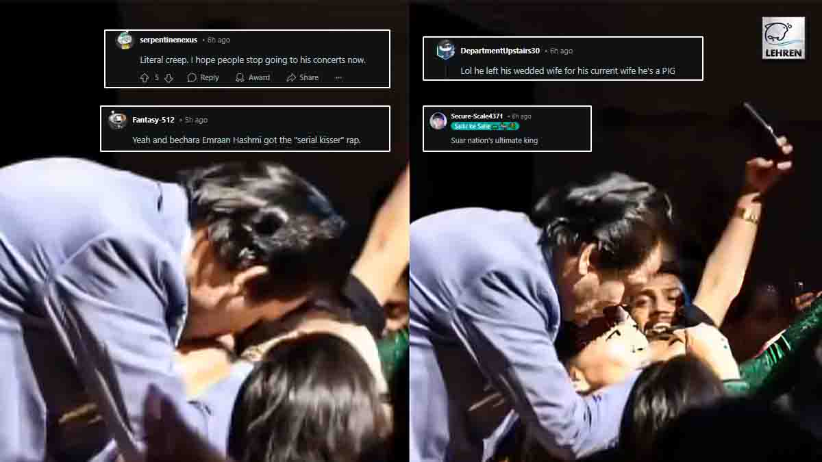 “Serial Kisser Udit?” Netizens React As Another Video Of Udit Narayan ...
