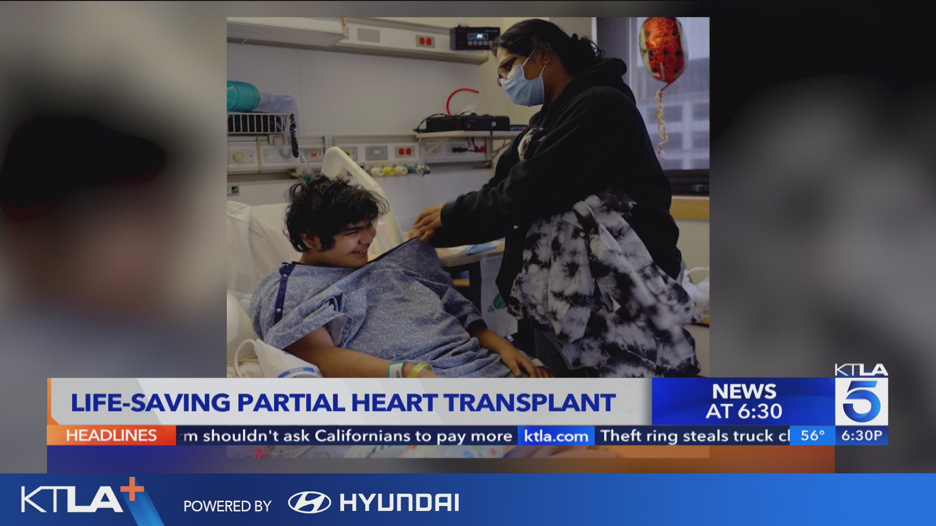 SoCal boy with rare heart condition receives partial heart transplant