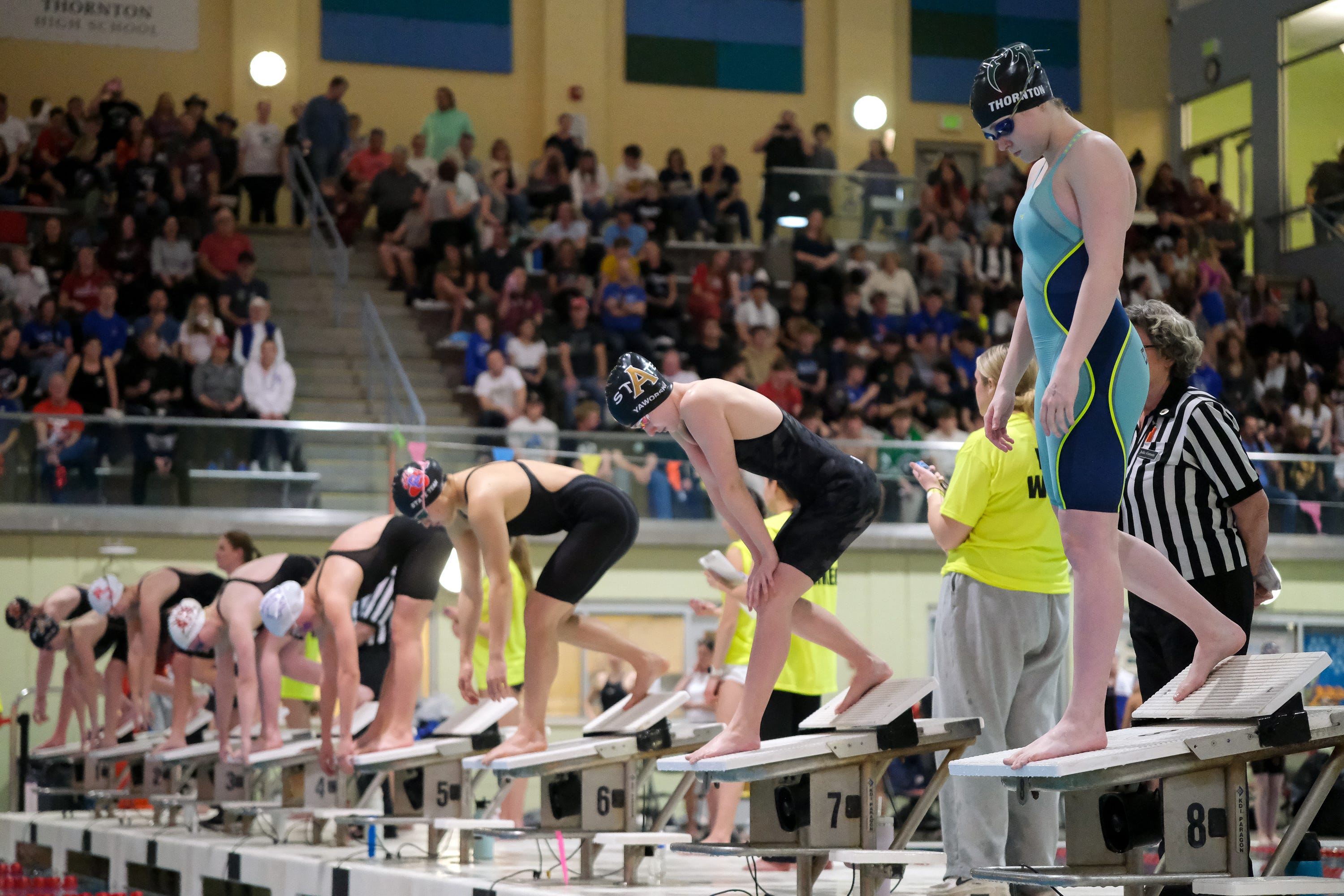 Fossil Ridge swimmer Gracie Thornton named Blue FCU athlete of the week