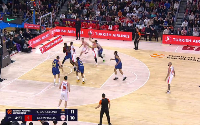 Μπαρτσελόνα - Ολυμπιακός: Οι 31 πόντοι του Γουίλιαμς-Γκος, η κλάση του ...