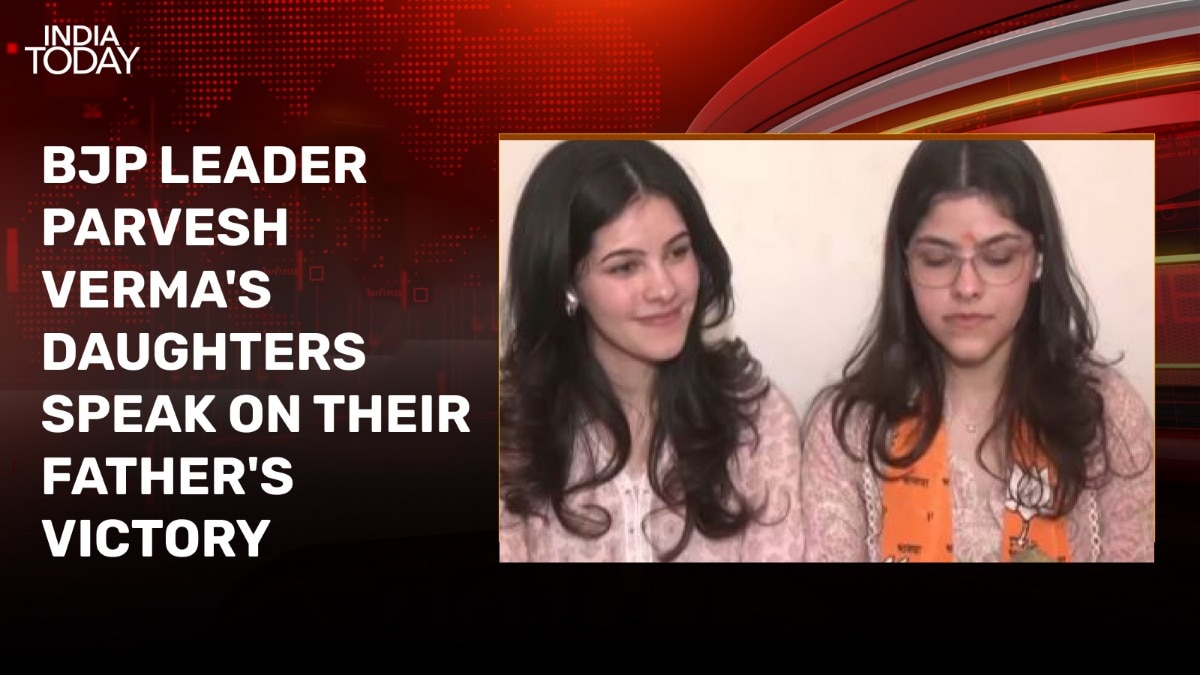 Parvesh Verma's daughters' first reaction on his victory against Arvind Kejriwal