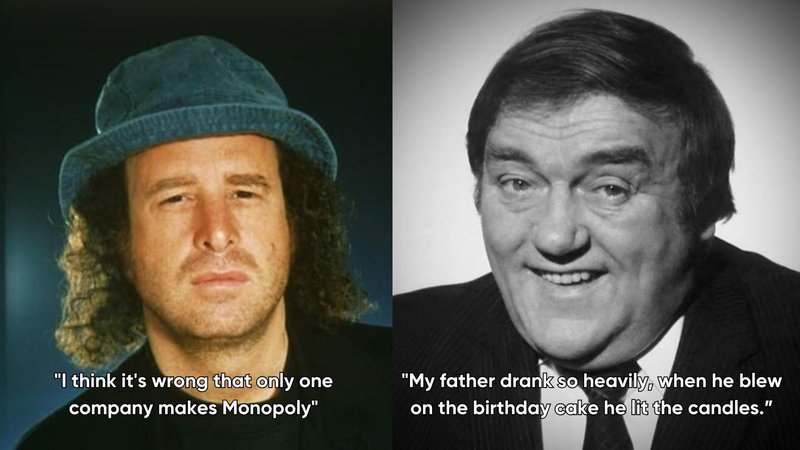 15 One-Liners From Stand-Up Comedian Legends