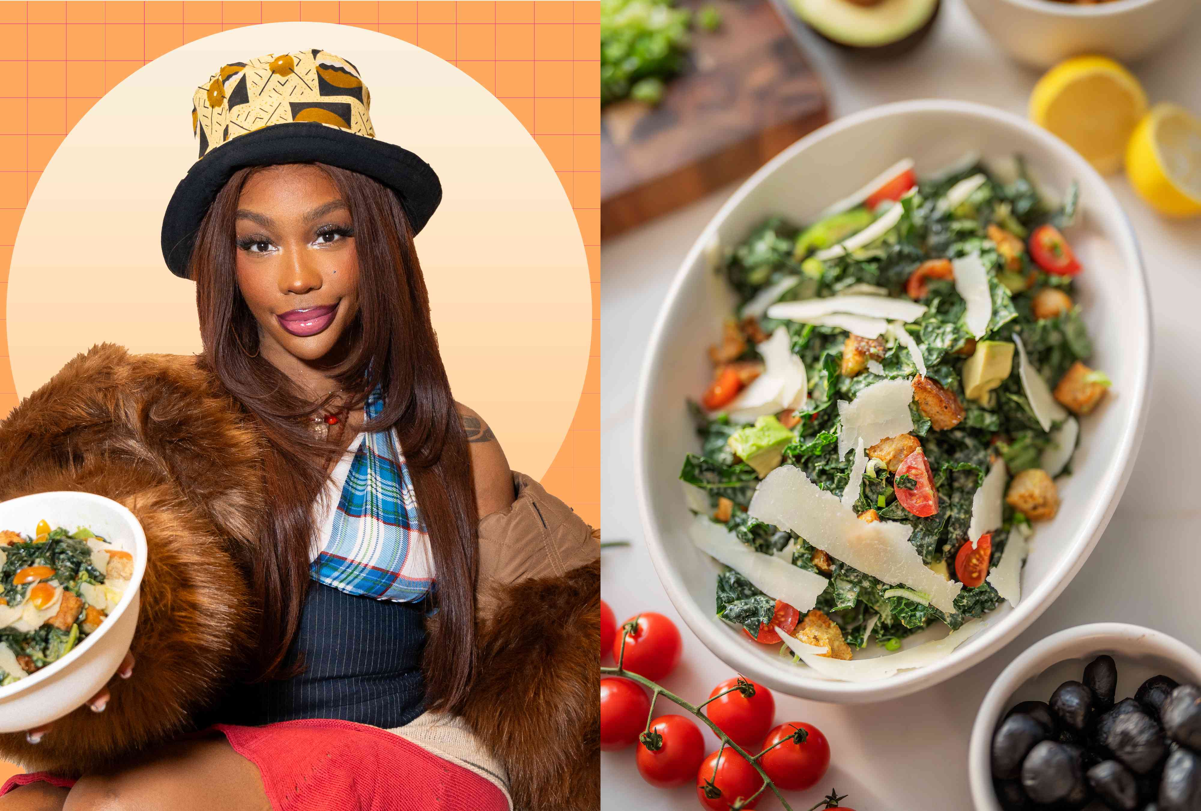 SZA Says This Salad Is Her "Hyper Fixation Meal," and It's So Easy to Make