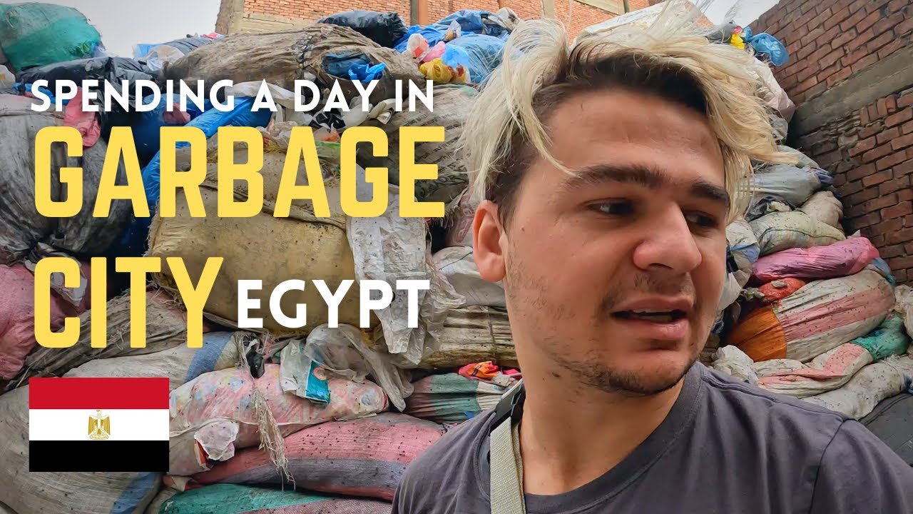 300,000 People Living Amongst Piles of Garbage! 🇪🇬 Egypt's Garbage City