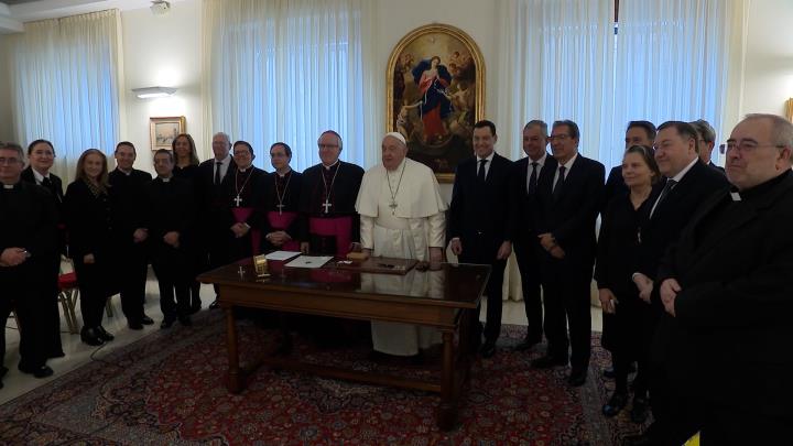 Moreno tras su audiencia con el Papa en Roma: "Andalucía es capital de ...