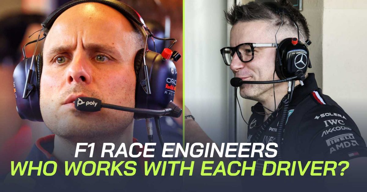 F1 race engineers: Who do we hear speaking to all 20 F1 drivers on team ...