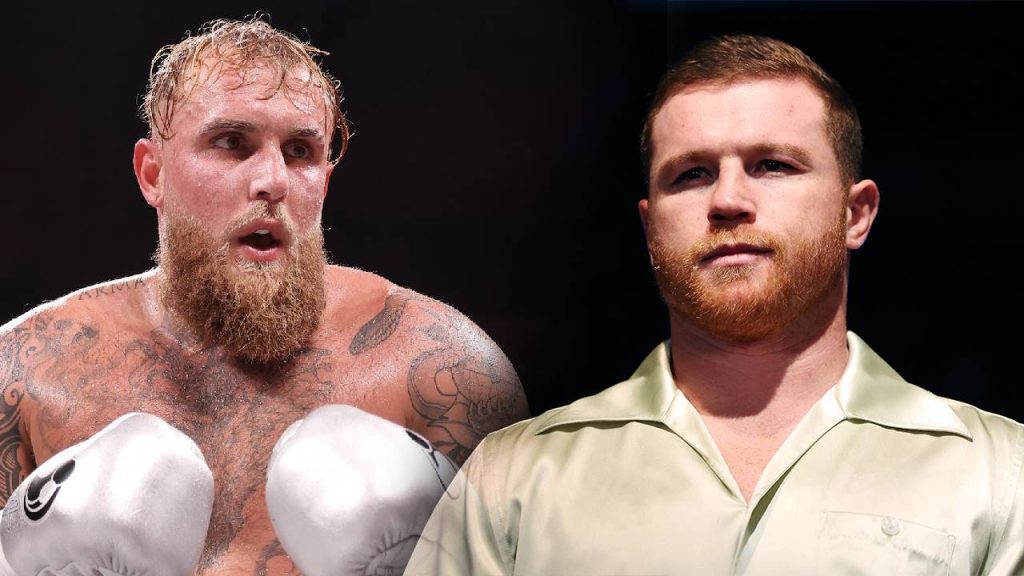 Jake Paul exhibe públicamente a Canelo Álvarez y el mexicano no duda en ...