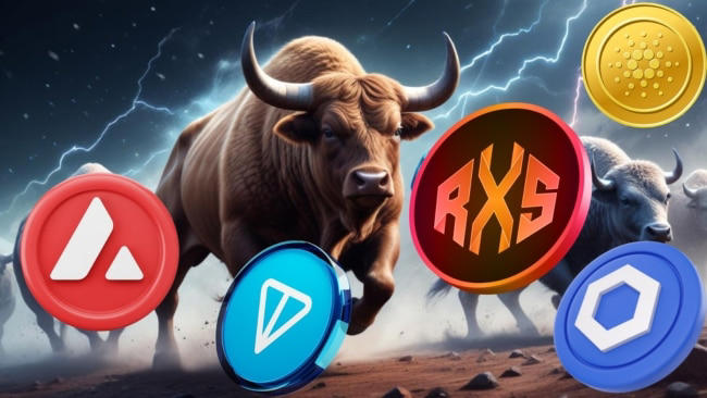 5 Altcoins Ready to Go Ballistic in the 2025 Bull Run: Avalanche, Toncoin, Chainlink, Cardano ...