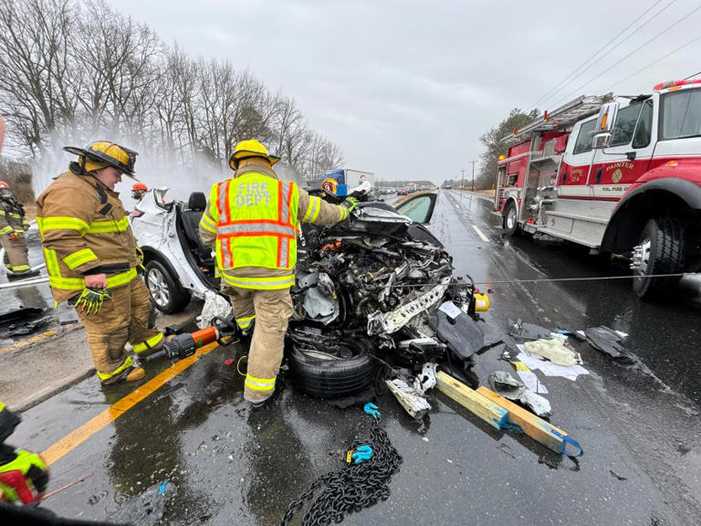 2 children, woman, critically injured in head-on crash with propane truck