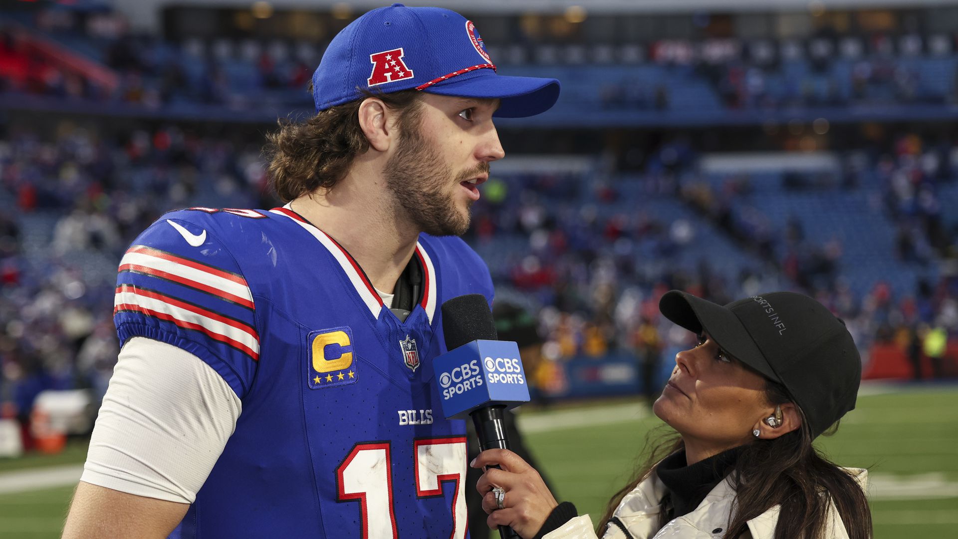 CBS sports reporter leaked Josh Allen MVP news
