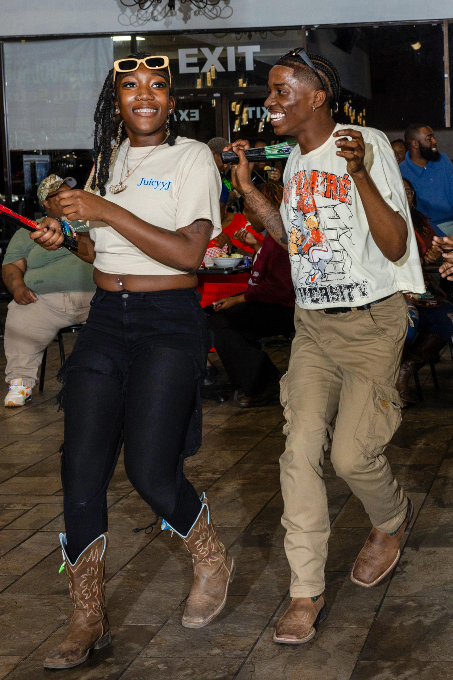 Cowboy boots and community: How Black line dancers are kicking up joy