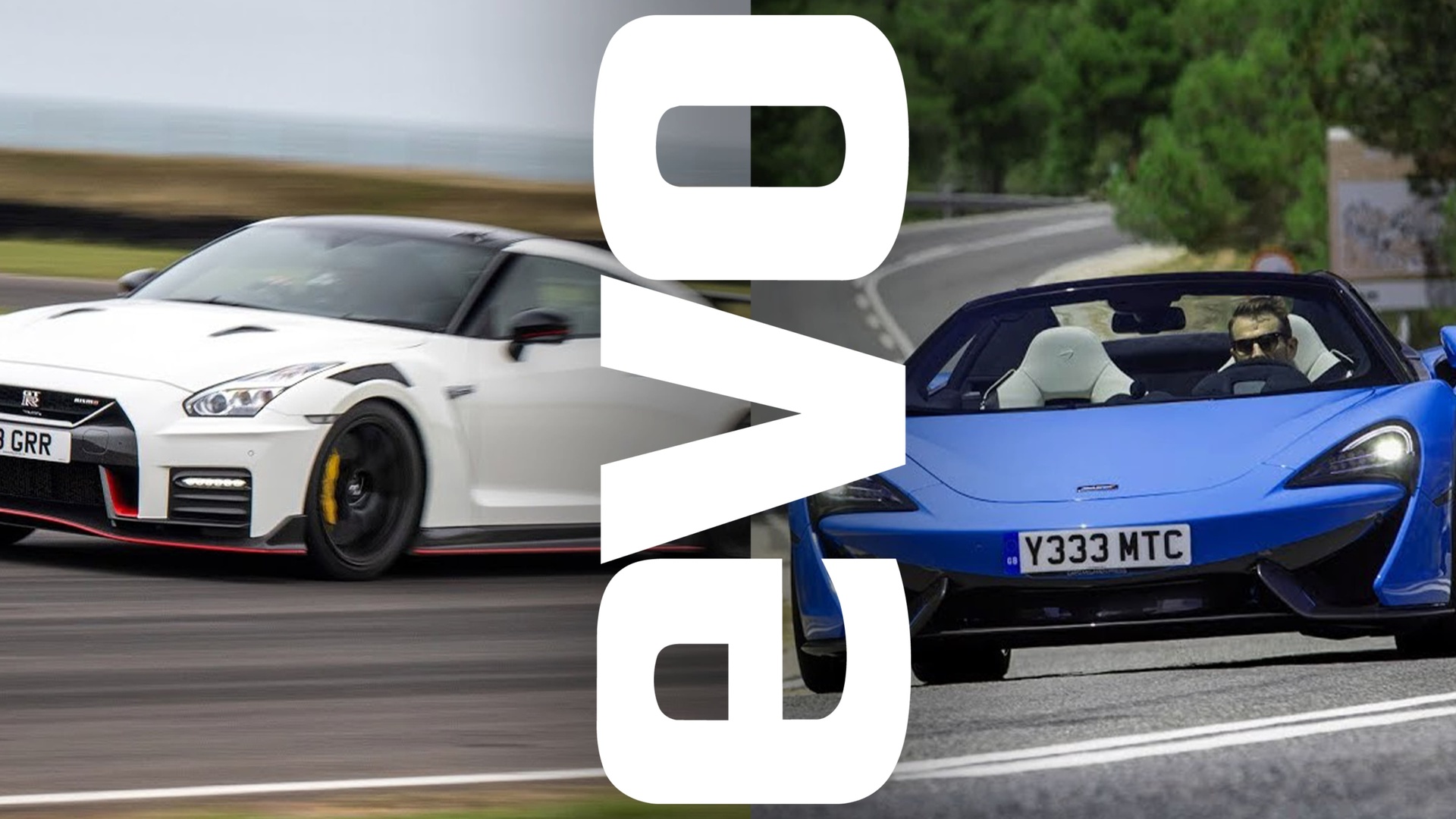 Nissan GT-R Nismo vs McLaren 570S Spider