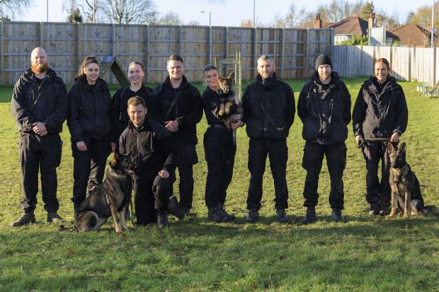 Meet the eight new dog handlers joining GMP's K-9 unit to keep you safew