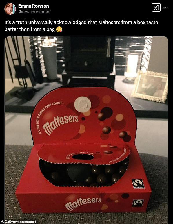 Scientists explain why Maltesers taste better from a box than a packet