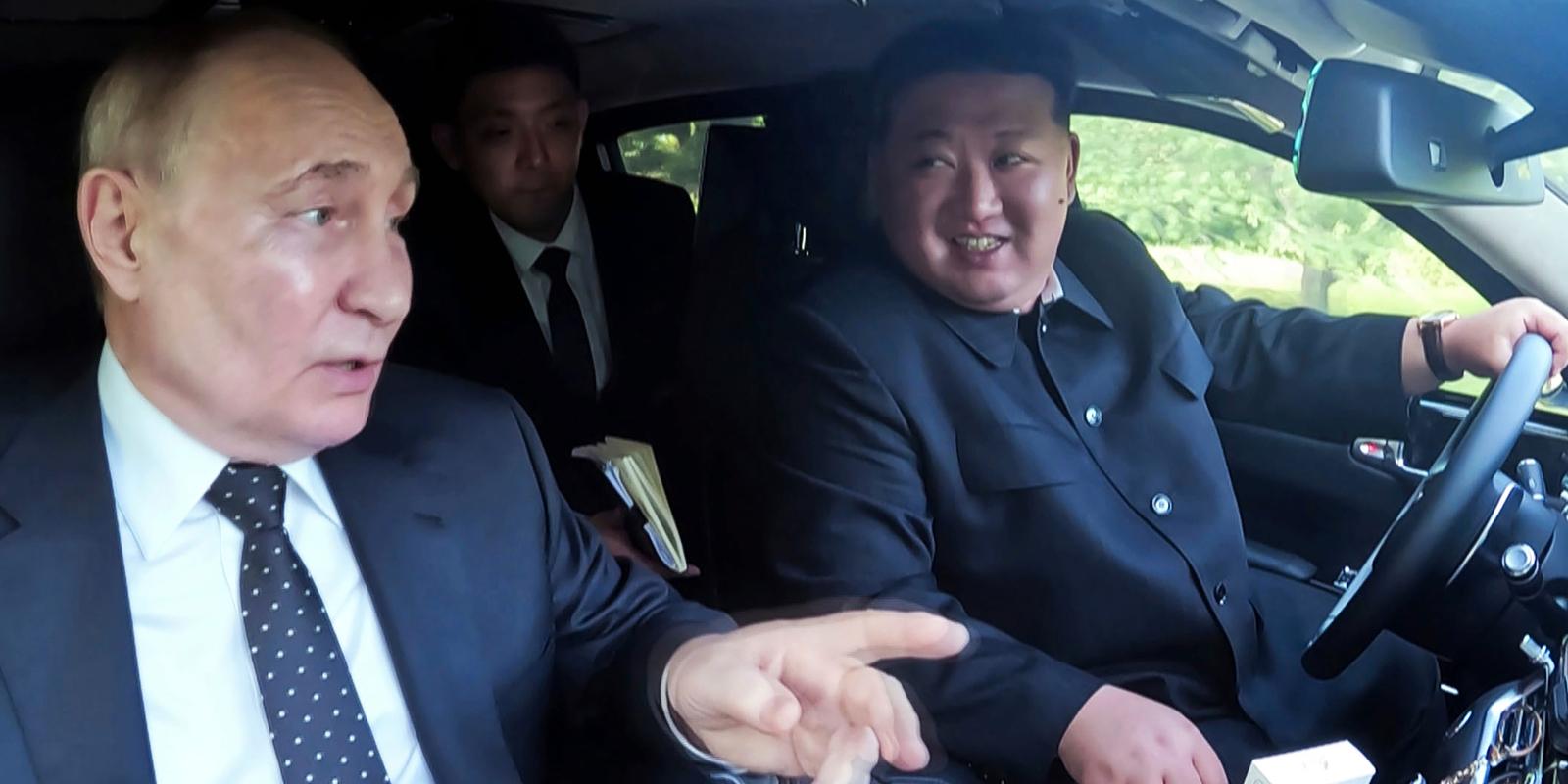 Källor: Kim och Putin ska tillverka nya drönare