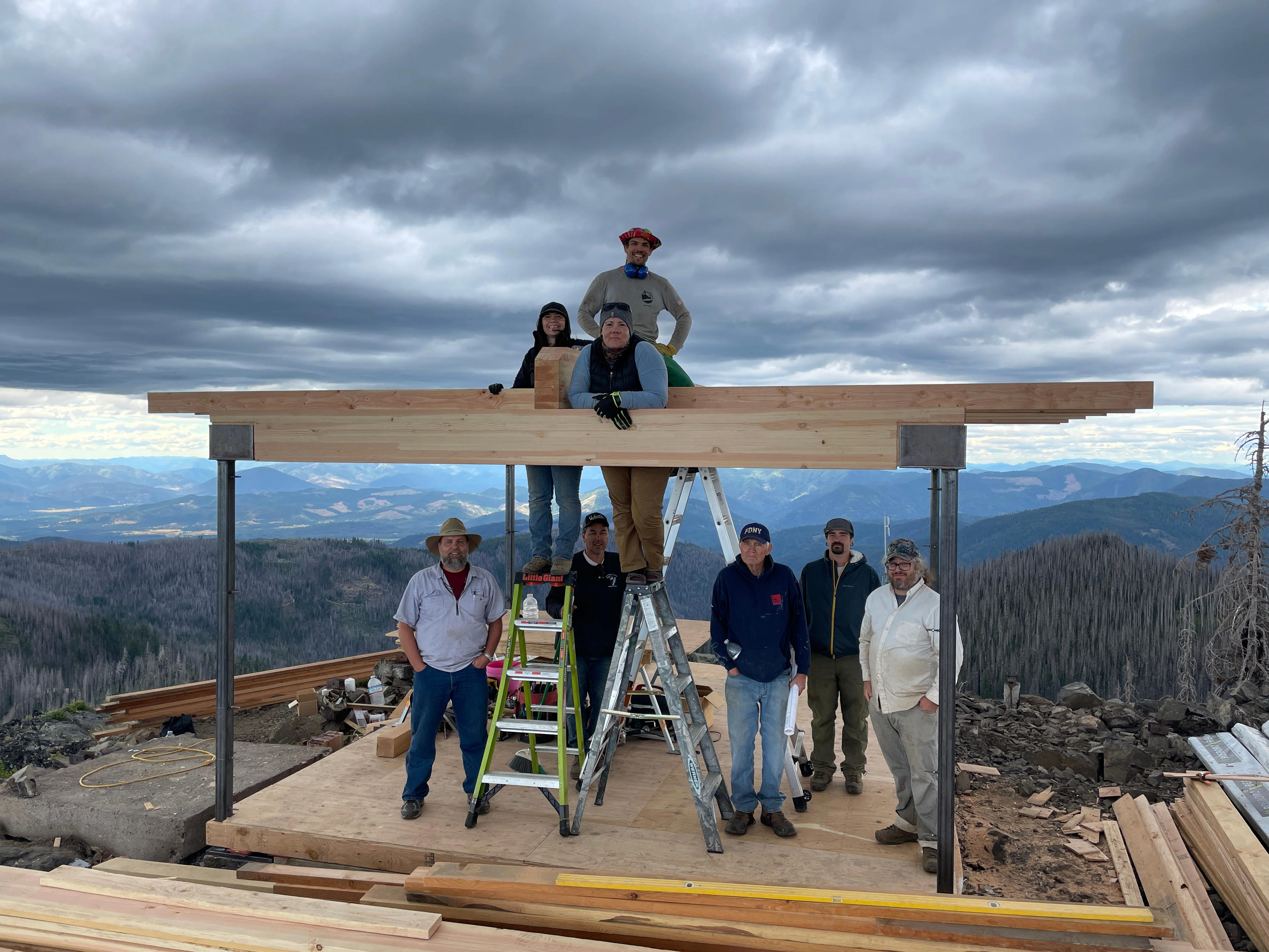 Bolan Mountain Lookout: How unlikely trio rebuilt iconic southern ...