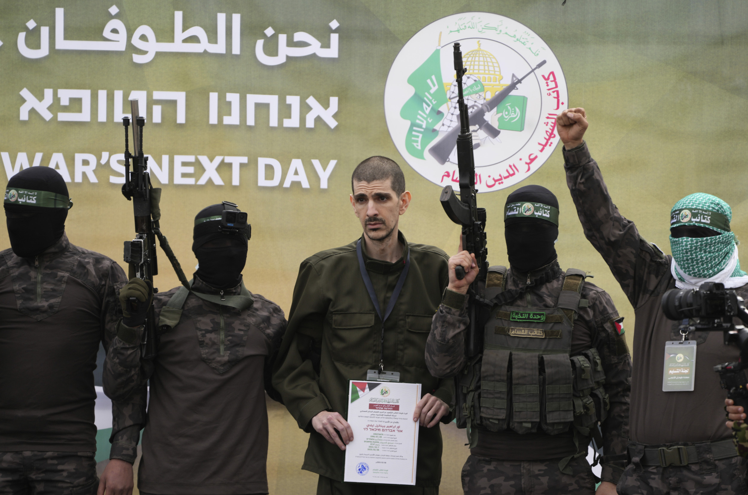 Israel Shows 'Shocking' Images as Three Hostages Released by Hamas